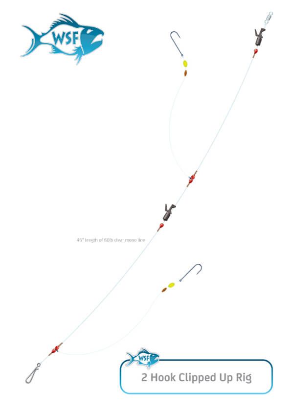 2 hook clipped up rig - Talk Sea Fishing